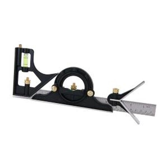 12 Inch Combination Square With Angle Finder Corner Measure Spirit ...