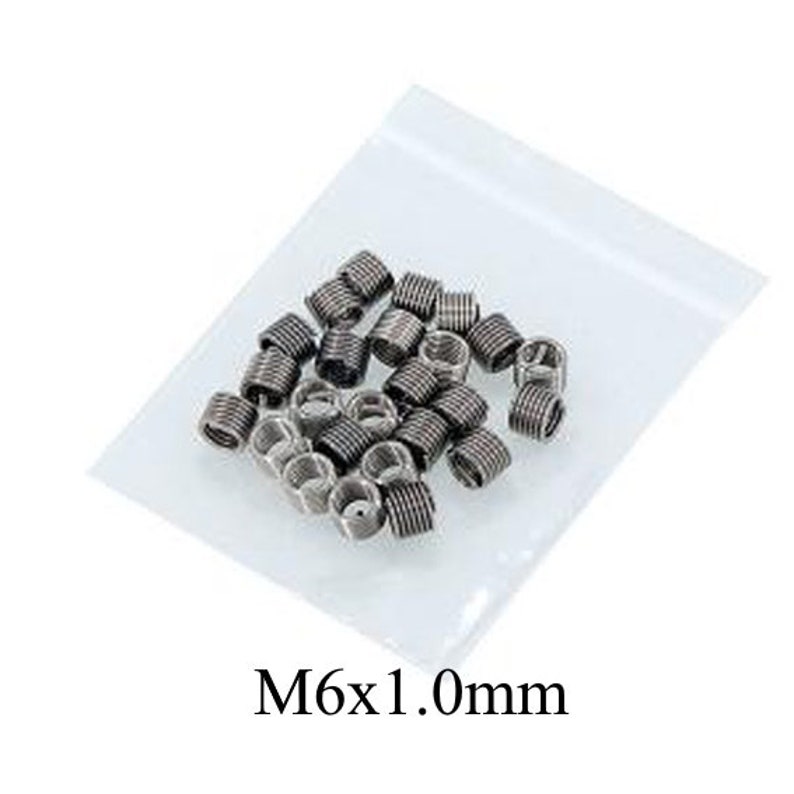 Helicoil Type Thread Inserts for Wood Metal Plastic 4 Different Sizes ...