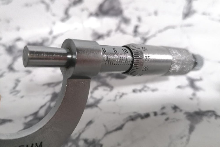 Micro Meter Measuring Tool Engineering Micrometer Measure Device 0-25mm ...