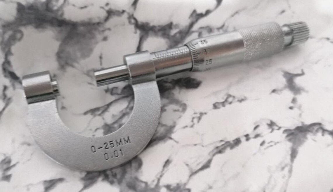 Micro Meter Measuring Tool Engineering Micrometer Measure Device 0-25mm ...