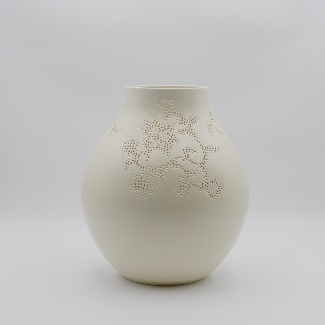 IKEA PS Jonsberg Large Vase by Hella Jongerius - White Ceramic Design ...