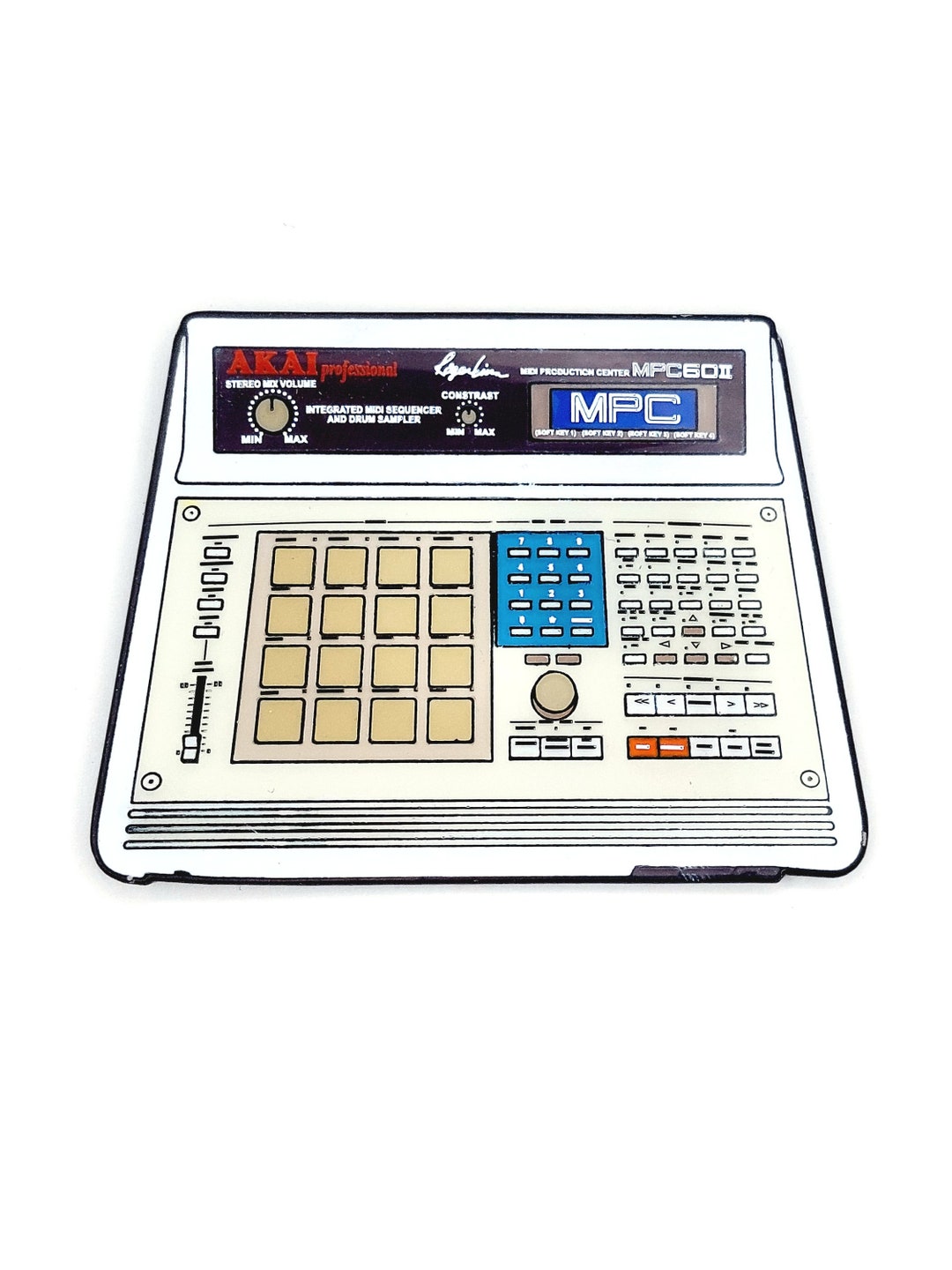 New Limited Edition Akai MPC 60 Lapel Pin - Etsy