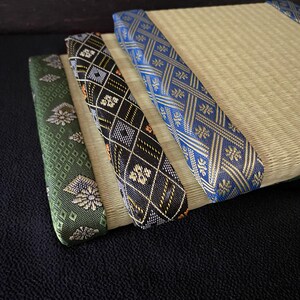 Zen Tatami Mat, Beige, Square 6. or 15cm, Handcrafted, Japanese Home ...