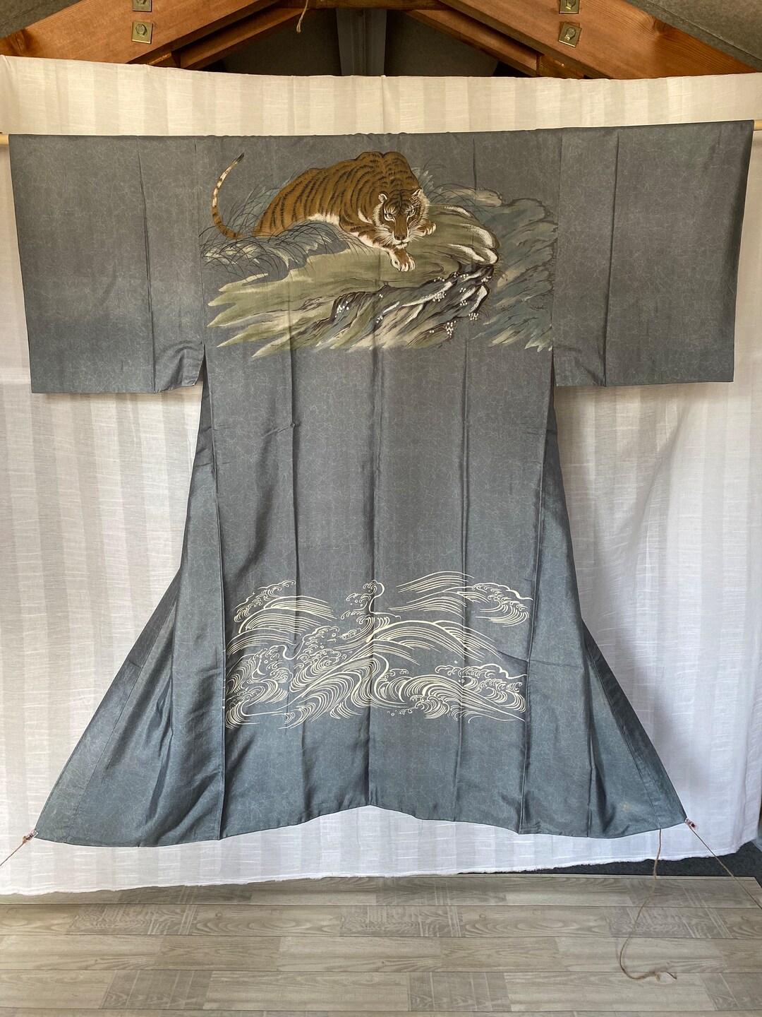 Kimono Robe for Men Long Robes Japanese Silk Mens Relaxed - Etsy