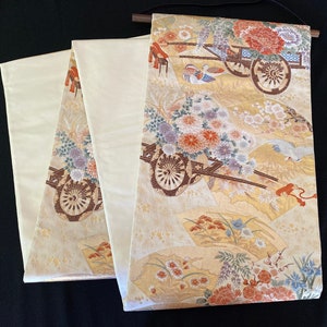 Japanese Vintage Kimono Obi, Tapestry, Fabric Wall Hangings, Table ...