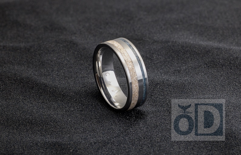 Cremation Ring Memorial Ring Tribute Ring Mens Ring - Etsy