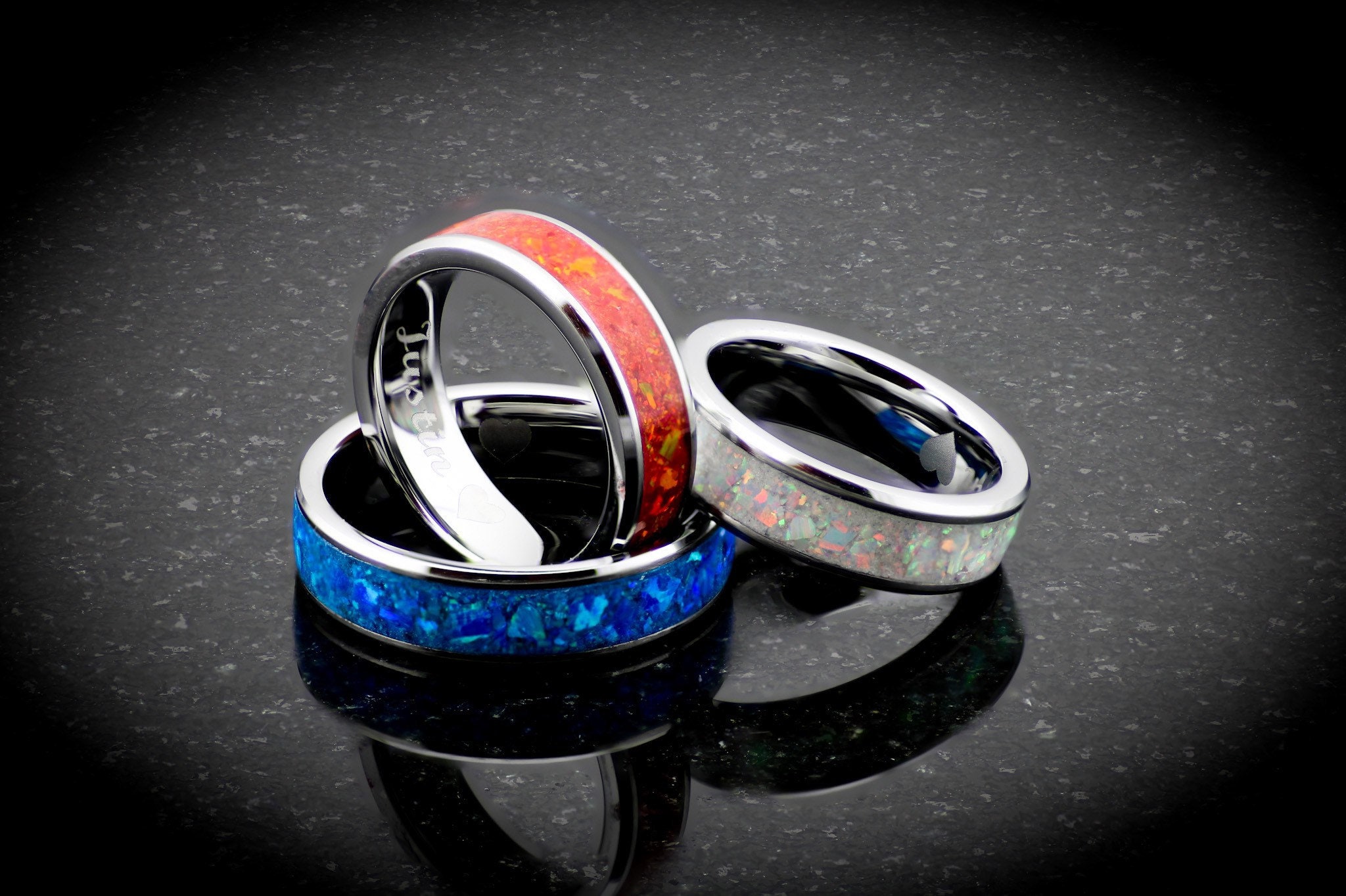 Cremation Ring Memorial Ring Tribute Ring Mens Ring - Etsy