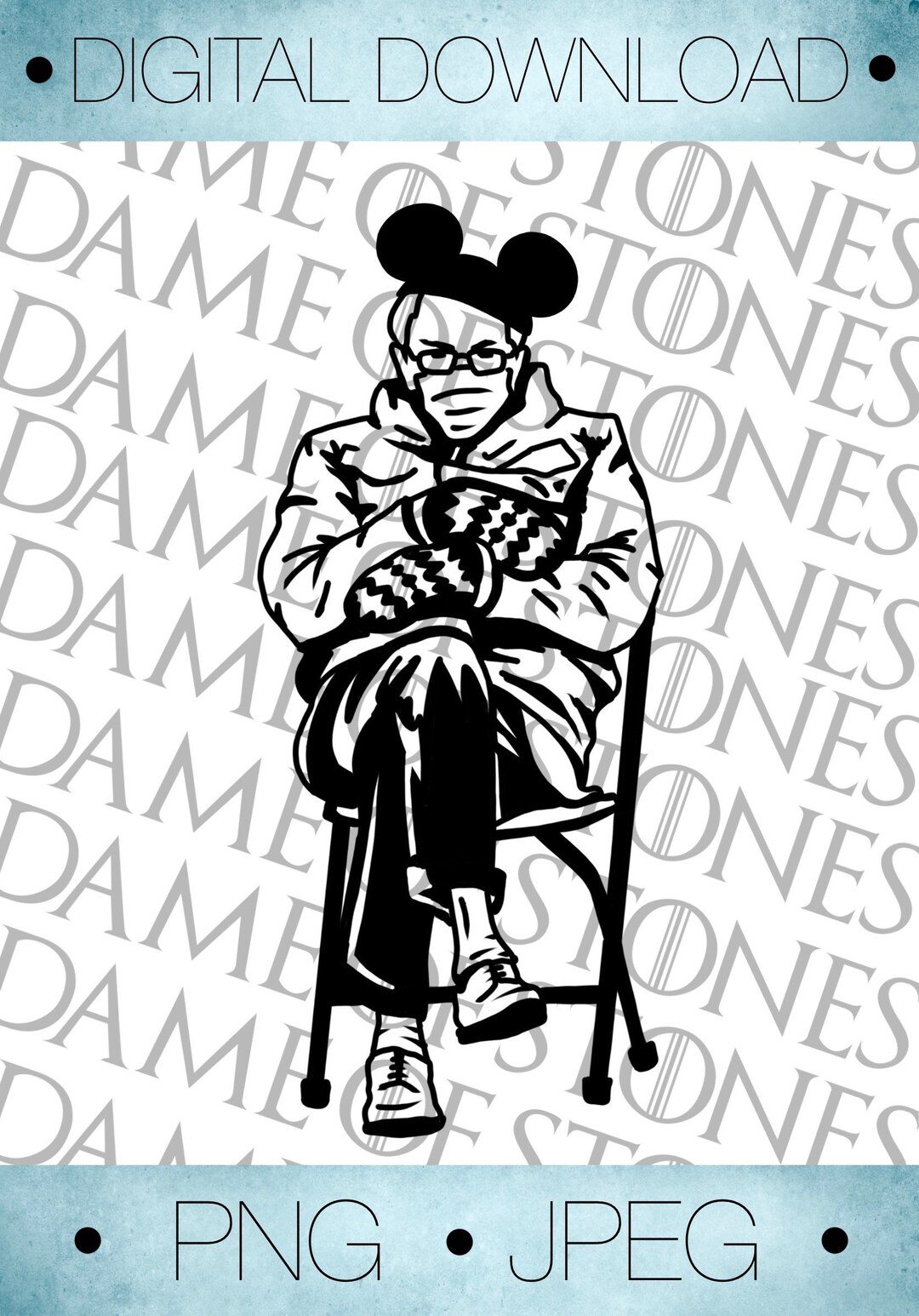 Bernie Mouse Transparent Background PNG Image Digital Download Cricut ...