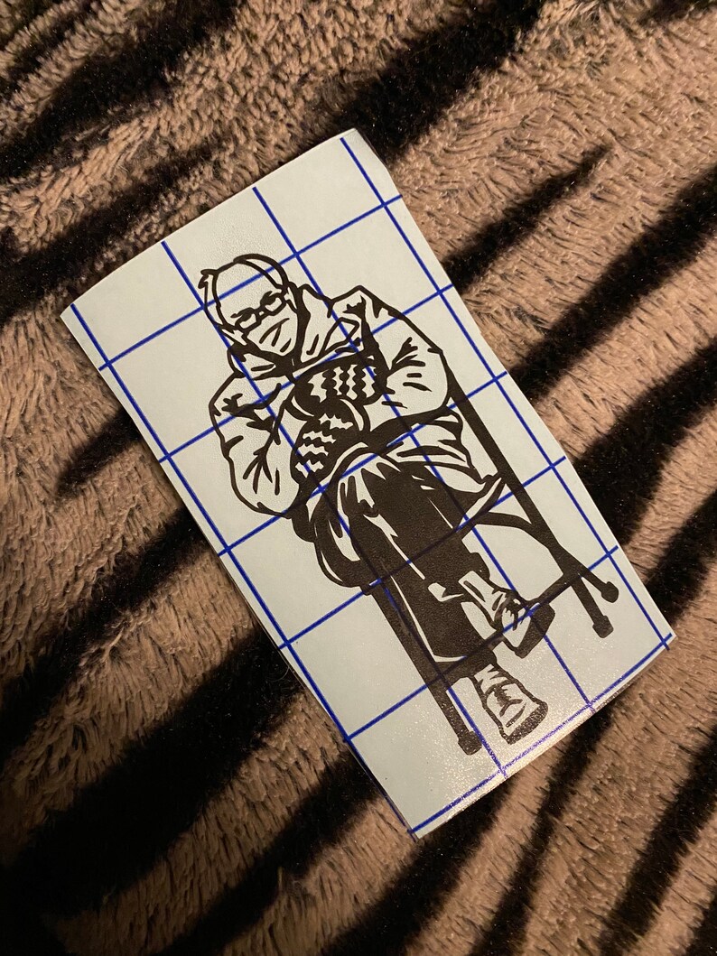 Bernie Meme Transparent Background PNG Image Digital Download Cricut ...