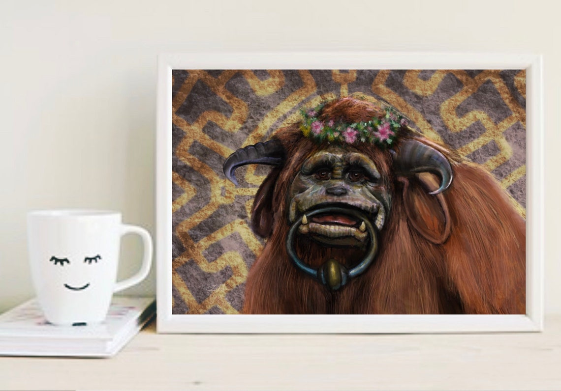 Ludo Labyrinth Flower Crown Fine Art Print - Etsy