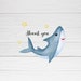 Watercolor Shark Digital Paper Pack, Sea Animals Download, Instant ...