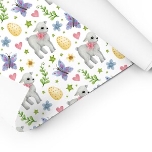 Watercolor Easter Digital Paper Pack, Spring Seamless Pattern, Bunny ...