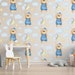 Watercolor Bear Sailor Seamless Patterns, Cute Bear Nautical,digital ...