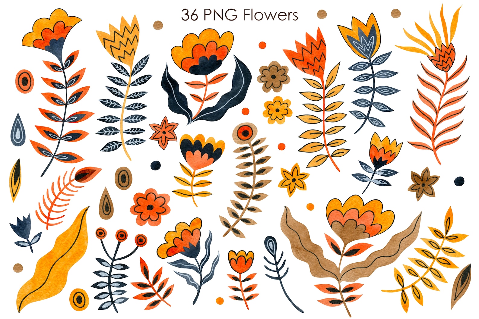 Folk Art Clipart Birds Clipartclip Art Birds Clipart - Etsy