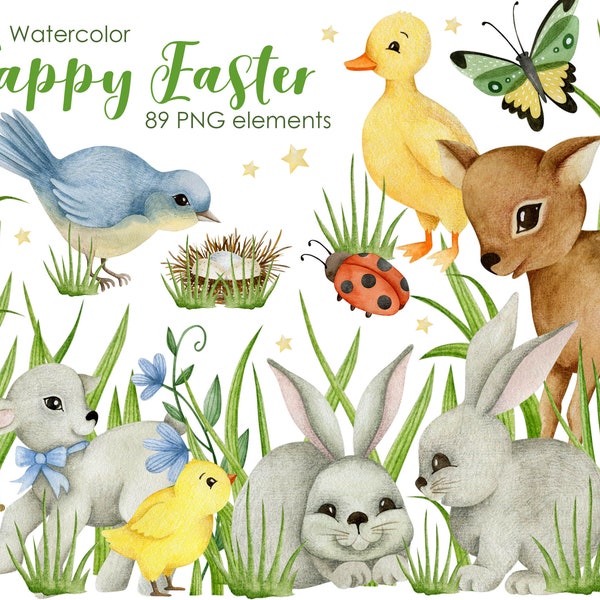 Sheep Floral Clipart - Etsy