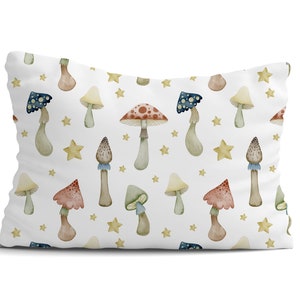 Watercolor Mushroom Seamless Pattern, Autumn, Forest, Digital Paper ...