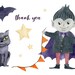 Watercolor Halloween Clipart, Halloween Invitation, Halloween ...