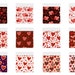 Valentines Day Digital Paper Pack, Seamless Heart Pattern, Valentine's ...