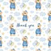 Watercolor Bear Sailor Seamless Patterns, Cute Bear Nautical,digital ...