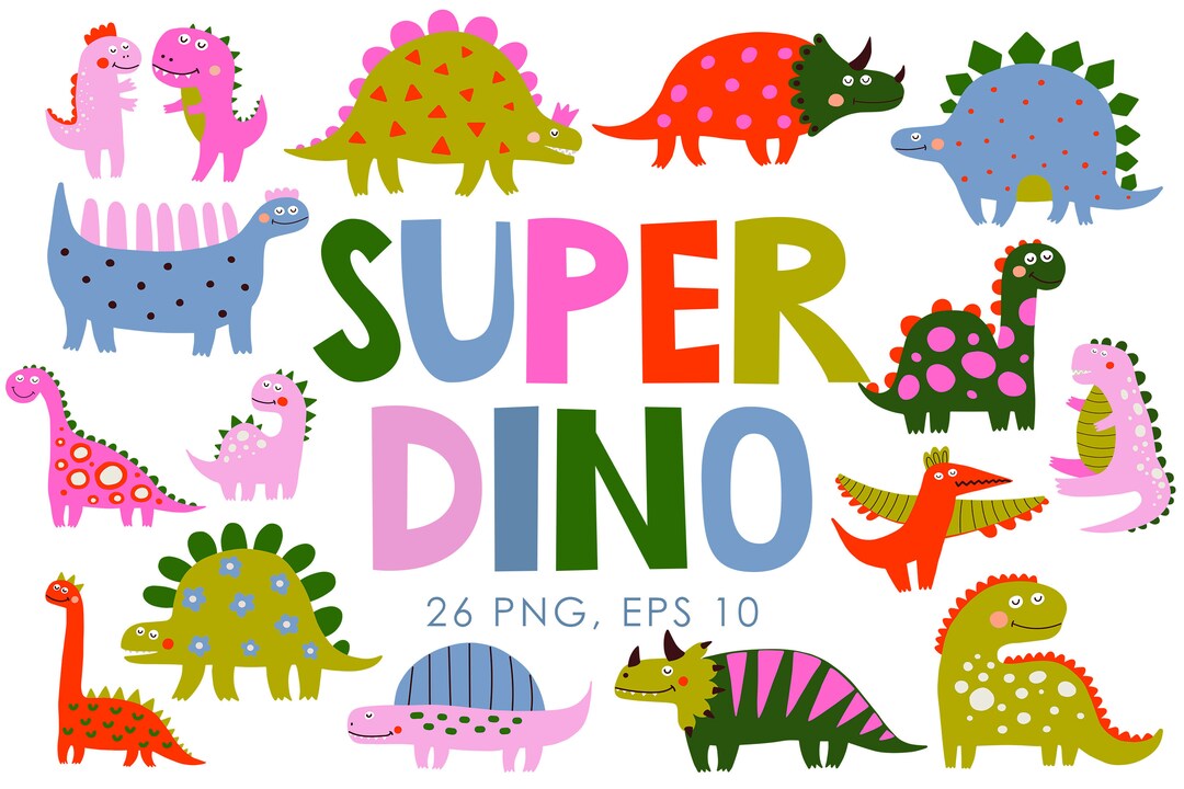 Cute Dinosaur Clipart, Dino Png, Kids Dinosaur, Dinosaur Posters, Pink ...