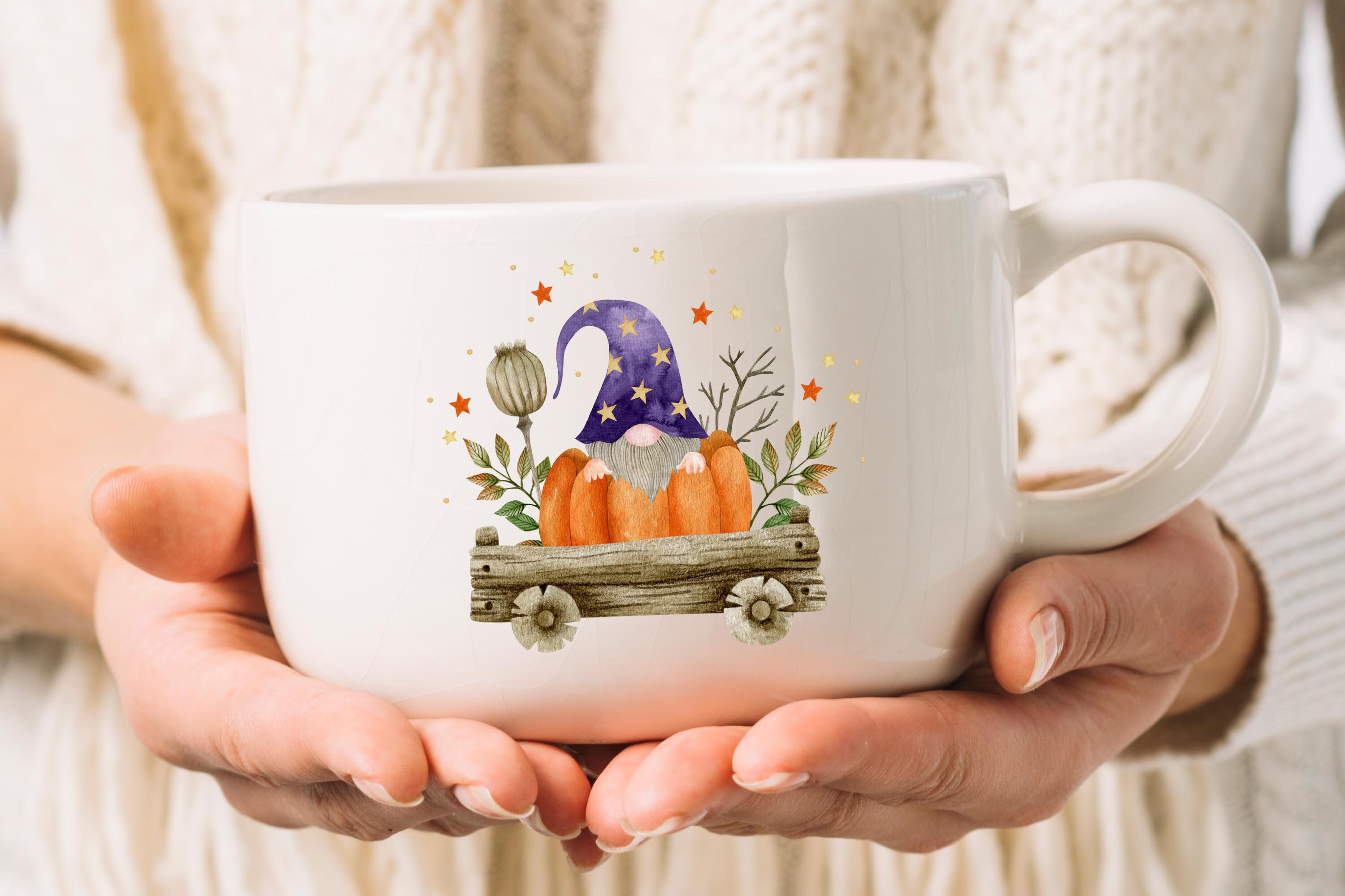 Watercolor Halloween Gnomes Clipart Halloween Gnomes Png - Etsy