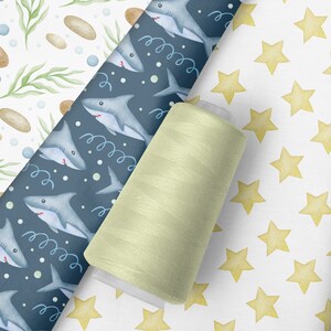 Watercolor Shark Digital Paper Pack, Sea Animals Download, Instant ...