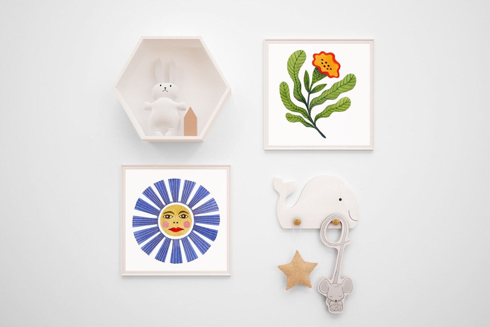 Watercolor Sun Clipart, Hand Painted Digital Sun Clip Art, Yellow ...