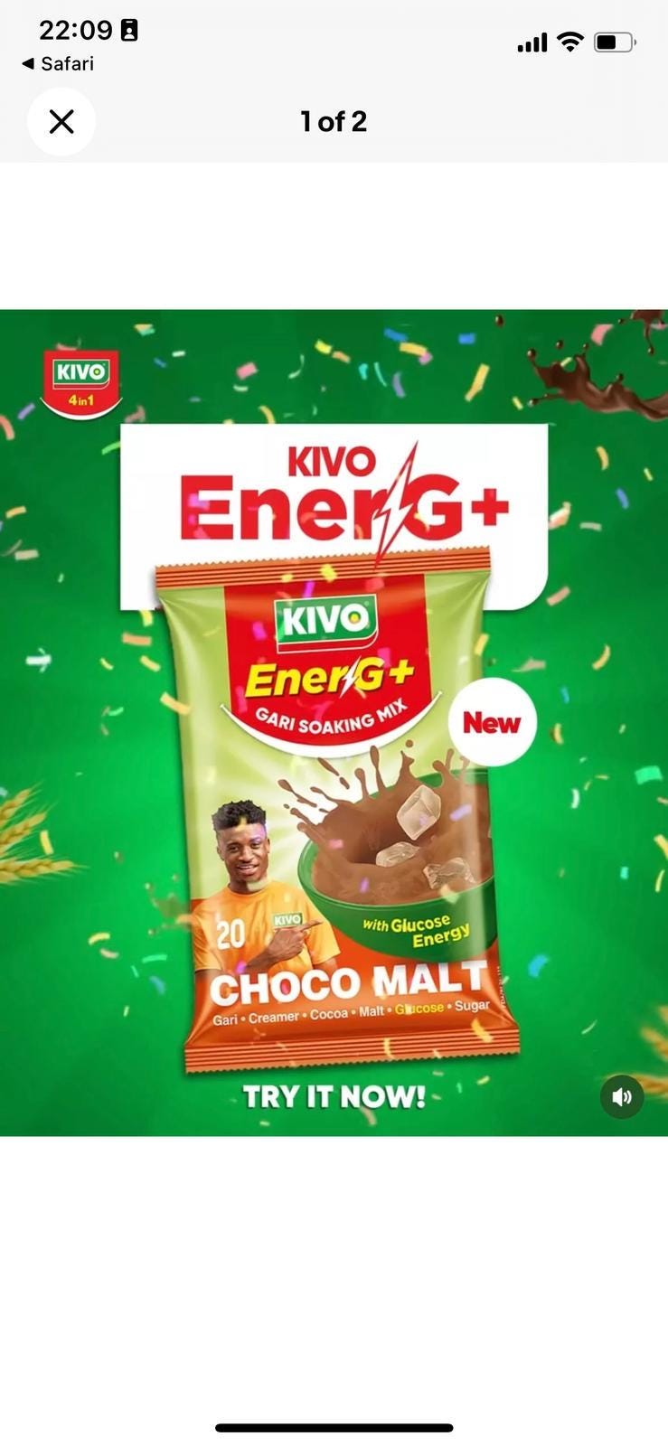 Kivo Gari Choco Malt - Etsy