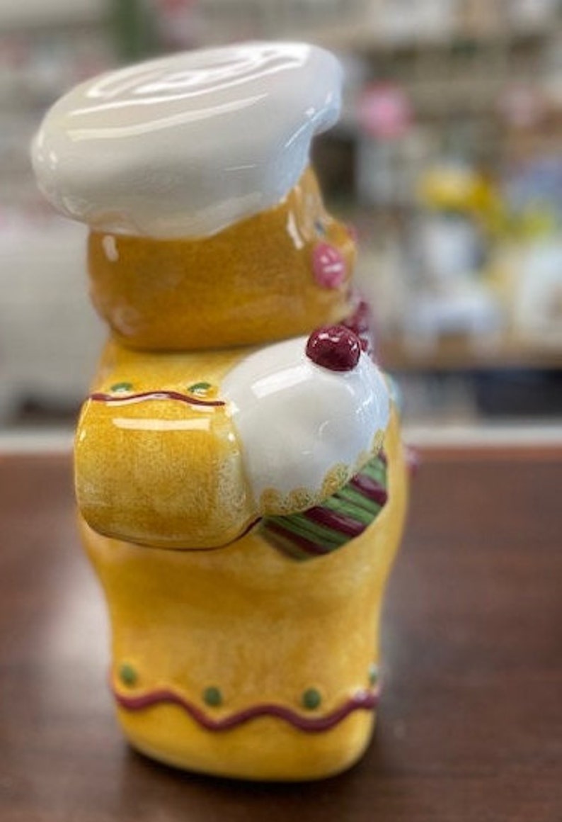 Gingerbread Man Cookie Jar - Etsy