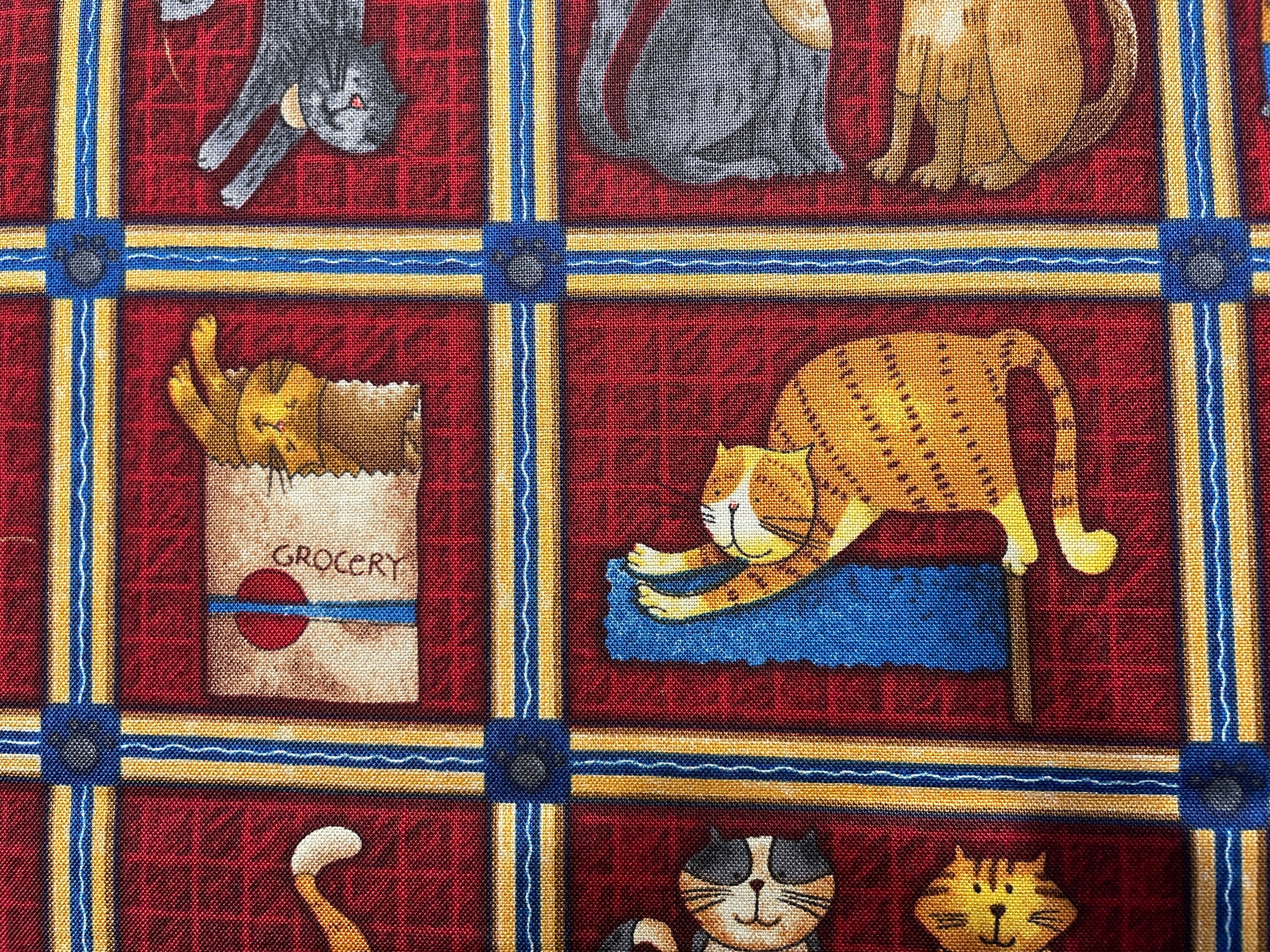 Raining Cats & Dogs Debbie Mumm Quilt Shop Quality Fabric - Etsy