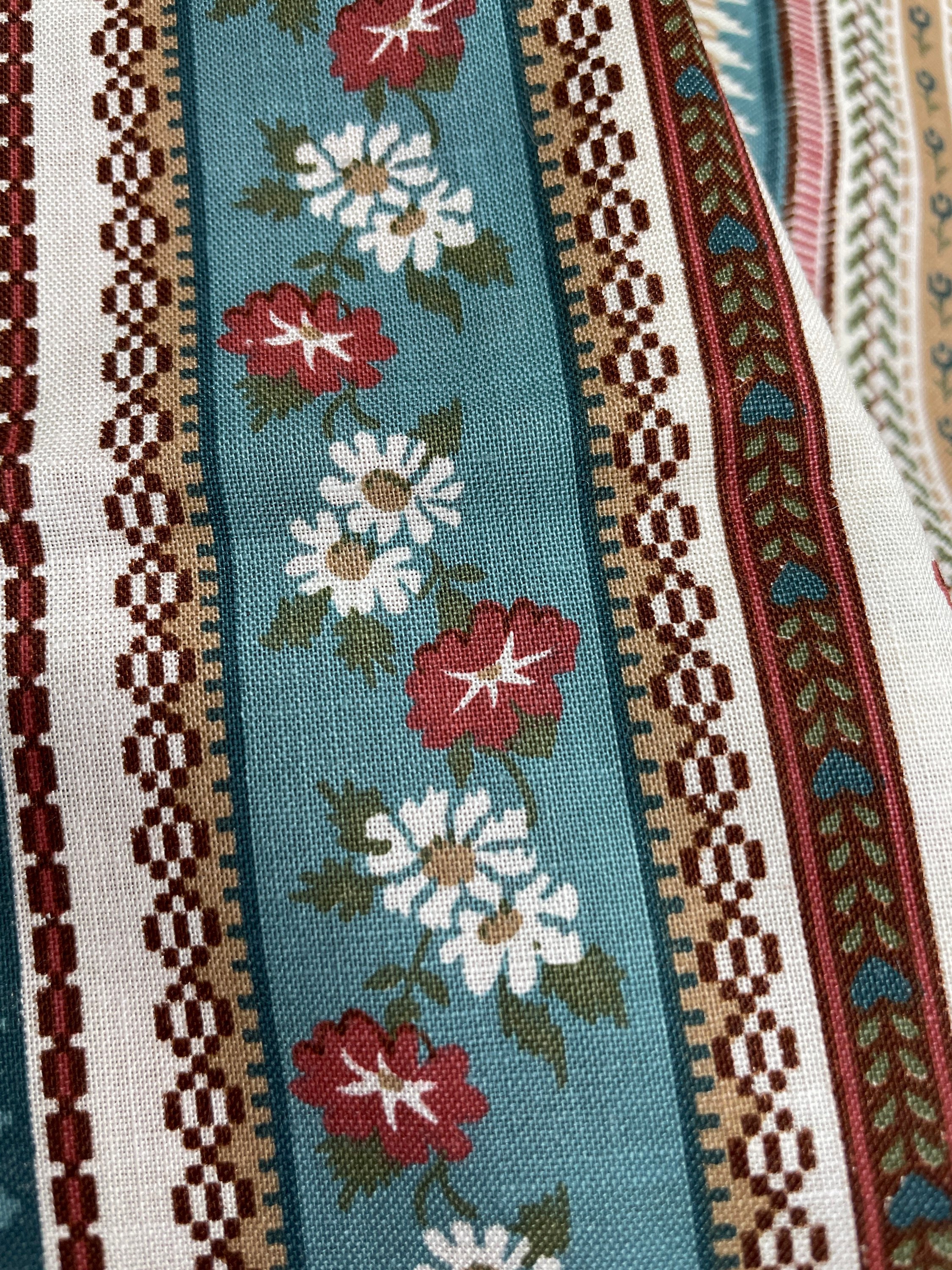 Ribbon Stripe Fabric by Concord Fabrics Designer Joan Kessler Mini ...