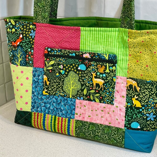 Shop Quilted Tote Bag - Etsy