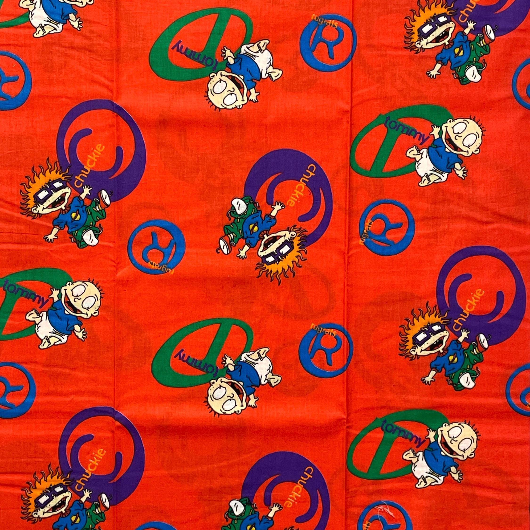 VTG Rugrats Cartoon Fabric One Yard 1990s - Etsy