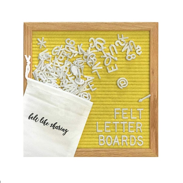 Colored Felt Letter Board - Etsy