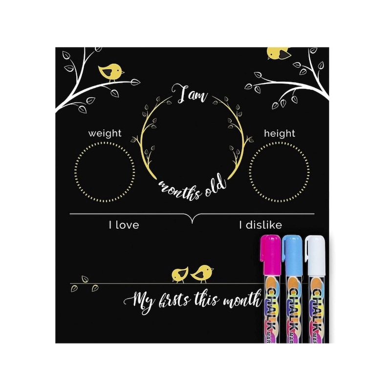 Baby Chalkboard - Etsy