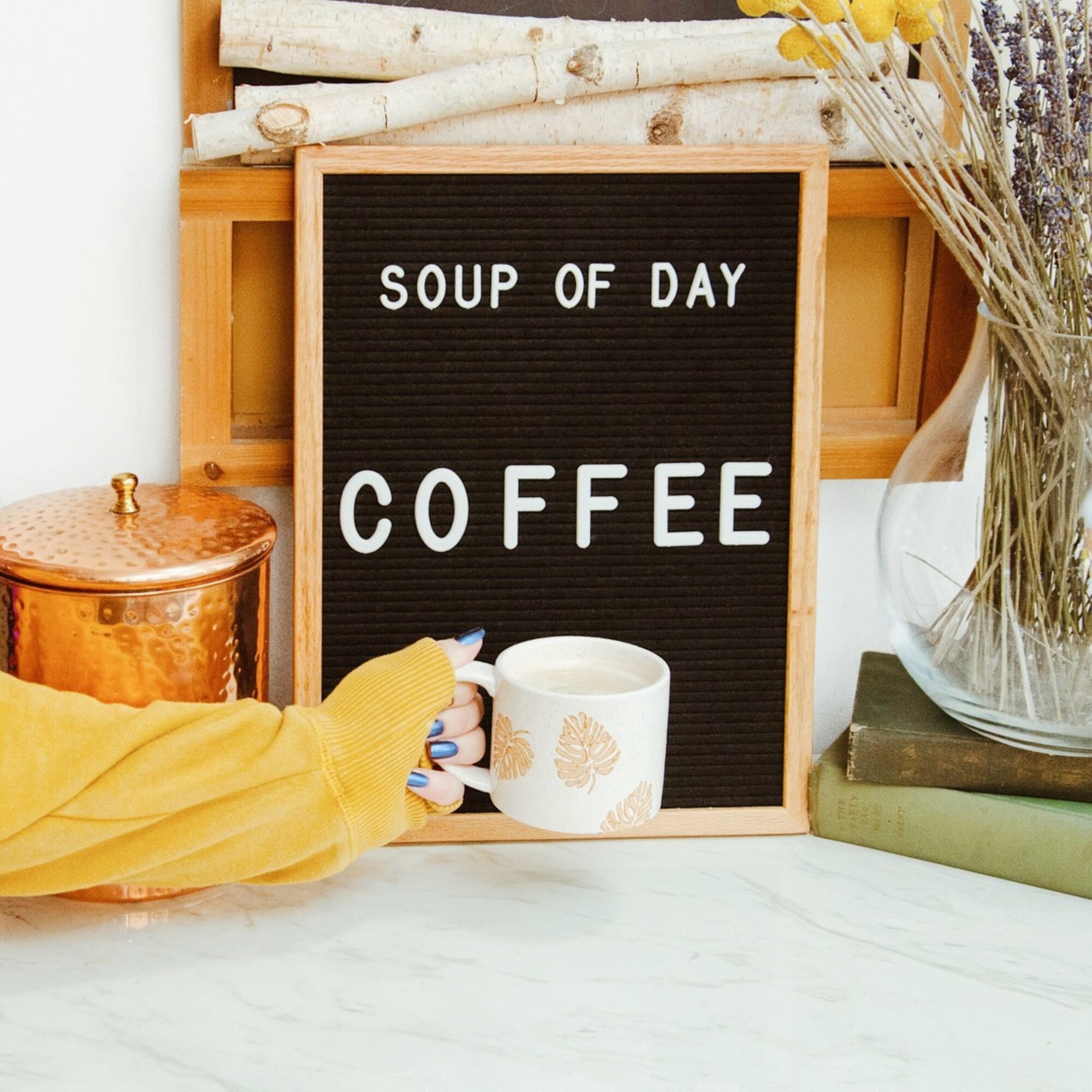 Handmade Felt Letter Board Set With Wood Oak Frame 12x16 | Etsy