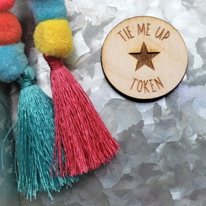 Tie Me up Token - Etsy