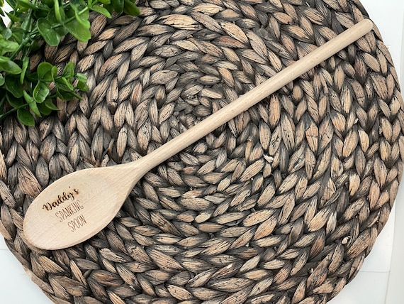 Spanking Spoon Personalized Wooden Kitchen Spoon | Etsy