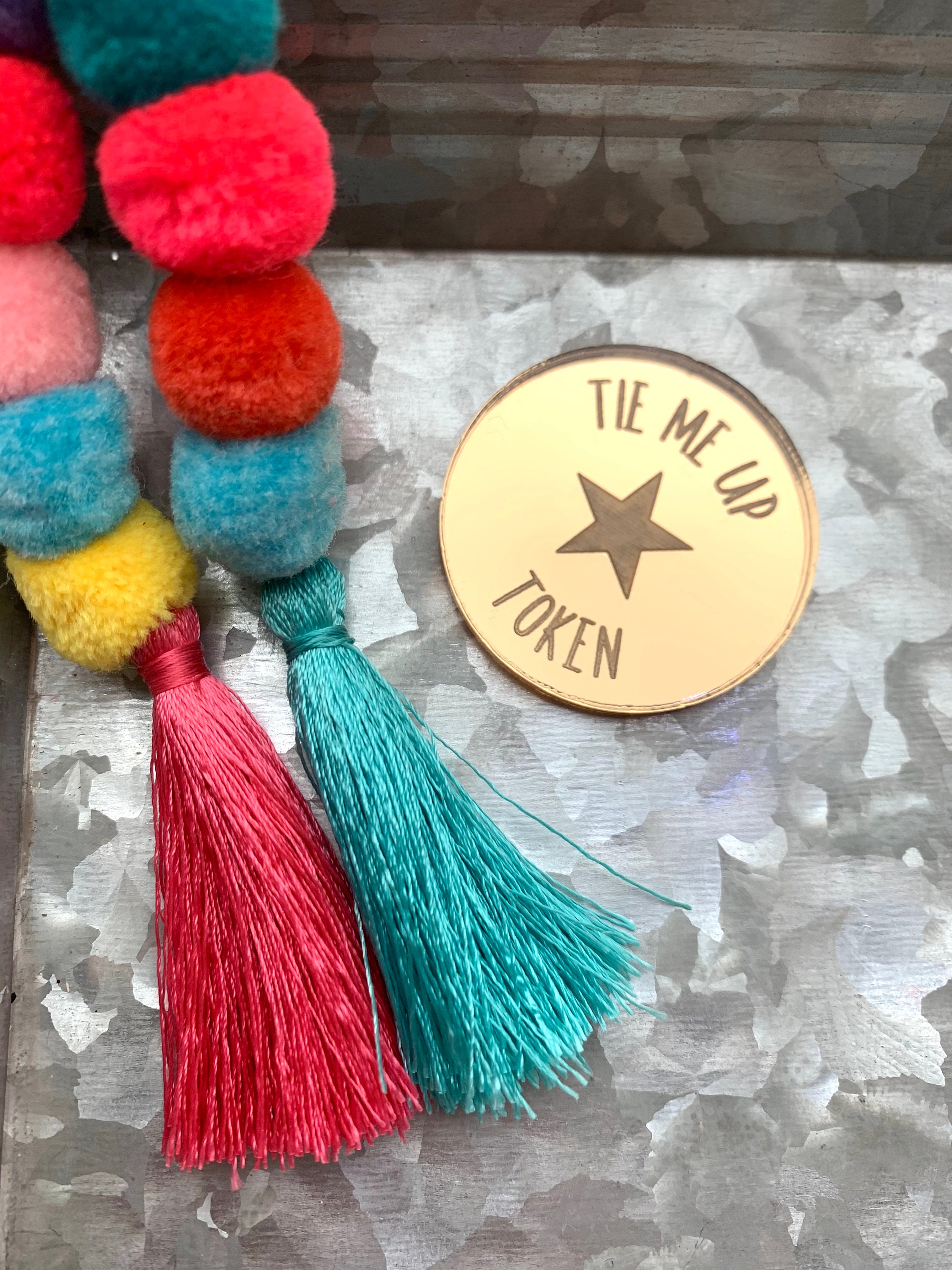 Tie Me Up Token | Etsy