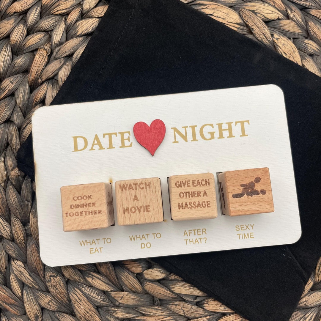 Date Night Dice Game, Romantic Couples Gift - Etsy
