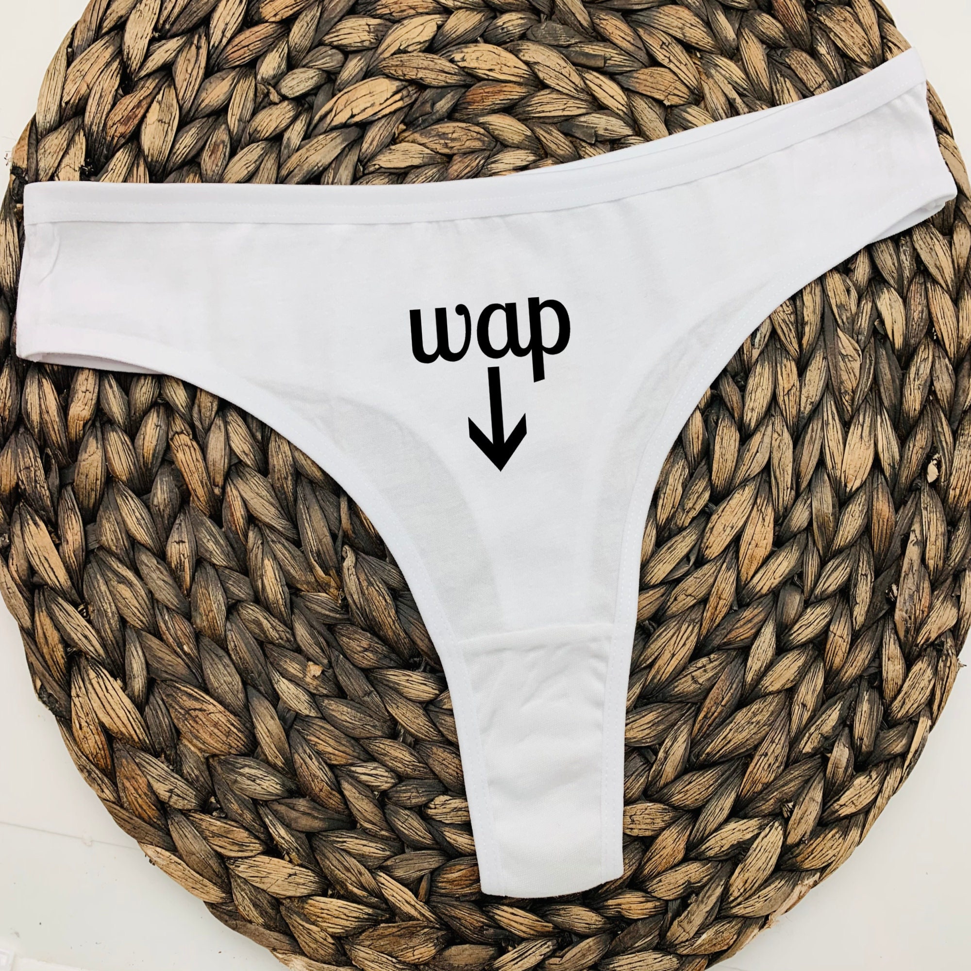 WAP Thong - Got That WAP - WAP Down There - Funny Thong - Etsy