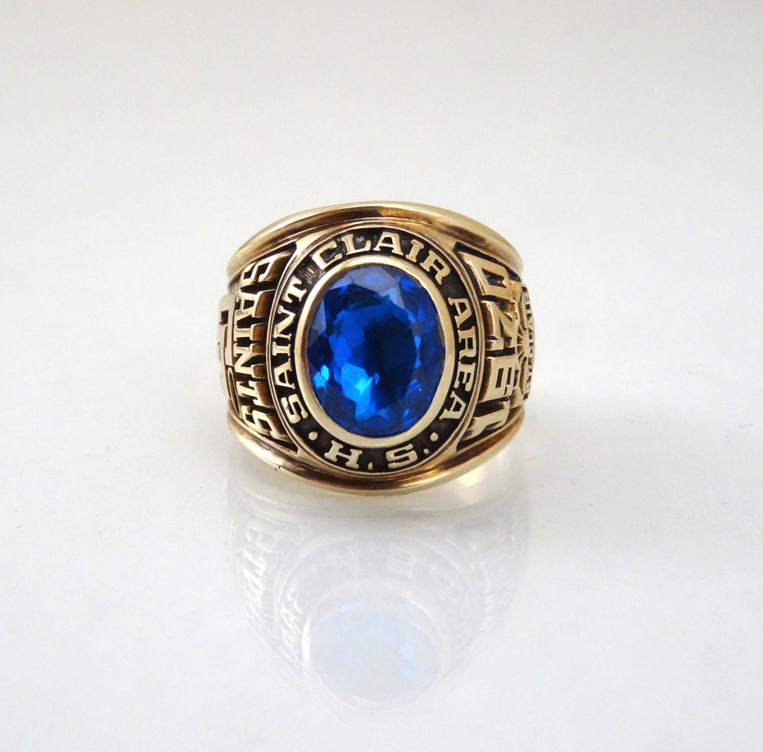 Balfour 10K Class Ring 1970 Saint Clair 11.2 Grams, H1 - Etsy