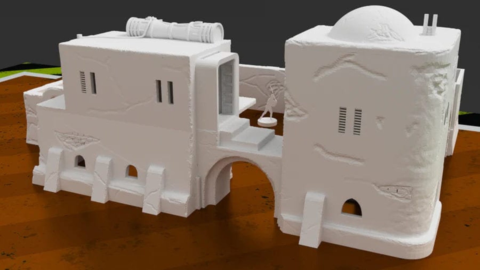 Pilgrim City Commerce Guild - Star Wars Legion Shatterpoint Building ...