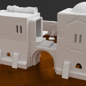Pilgrim City Commerce Guild - Star Wars Legion Shatterpoint Building ...