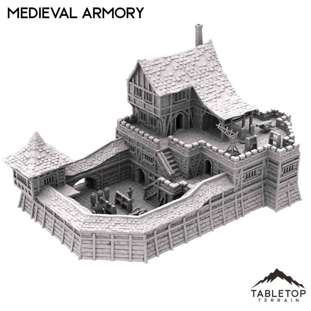 Medieval Armory - DND Aos Pathfinder Conquest Miniatureland Tabletop ...