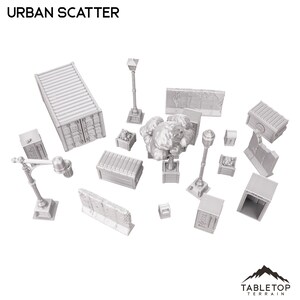 Urban Scatter - Marvel Crisis Protocol Terrain - Urban Modern Comic ...
