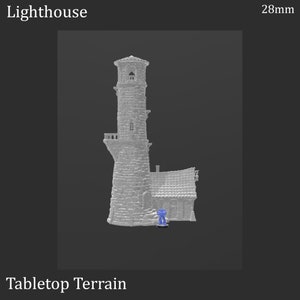 Lighthouse - Fantasy Building - Winterdale Fantasy Terrain DND Aos ...