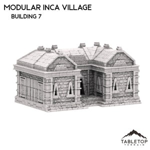 Modular Inca Village - DND Aos Pathfinder Conquest Miniatureland ...