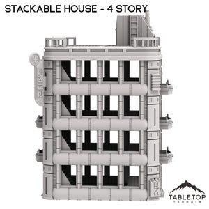 Stackable House - Futuristic City - Tabletop Terrain Outer Rim Compatible With Star Wars Legion ...