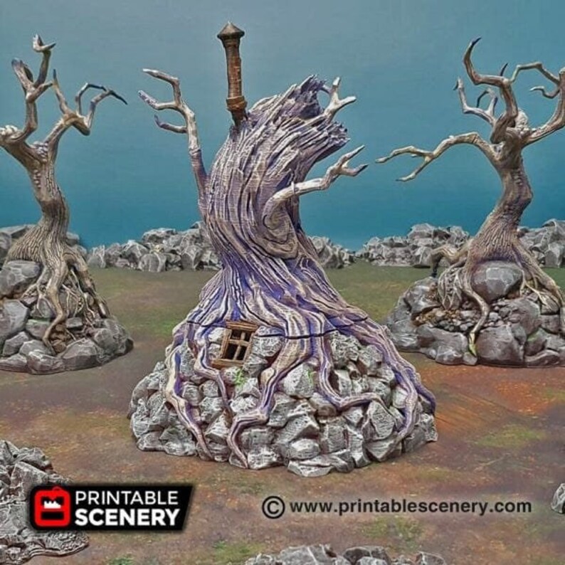 Witch's Hovel - Fantasy Building - Shadowfey Fantasy Terrain DND Aos ...